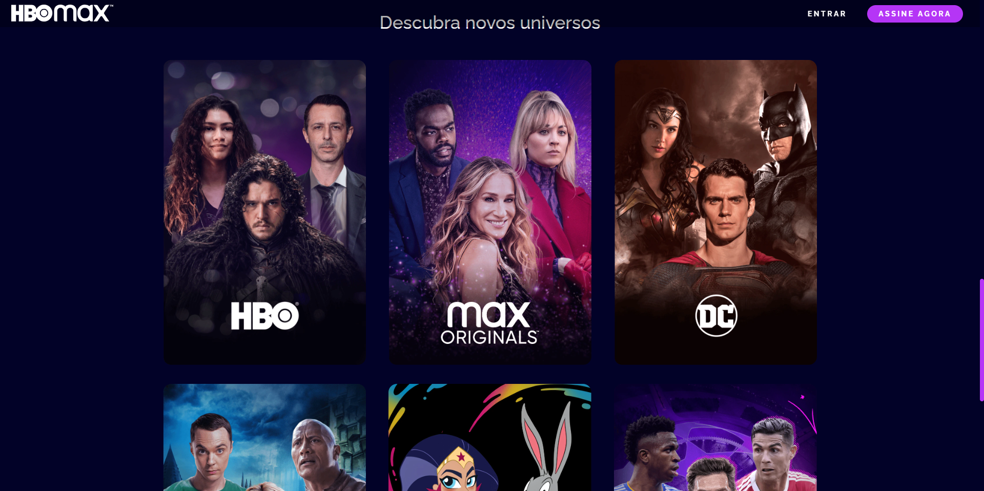 Detalhes Projeto - HBO MAX